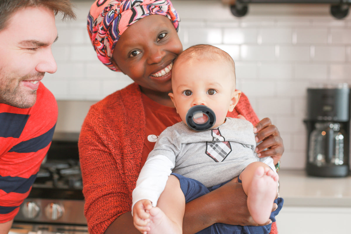 Onyx Baby Pacifiers - 2 pk | Silicone Pacifier – Ninni Co