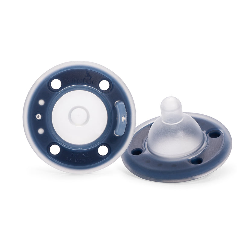Ninni Pacifier- Blueberry 2 Pack Pacifier Like a Breast – Ninni Co