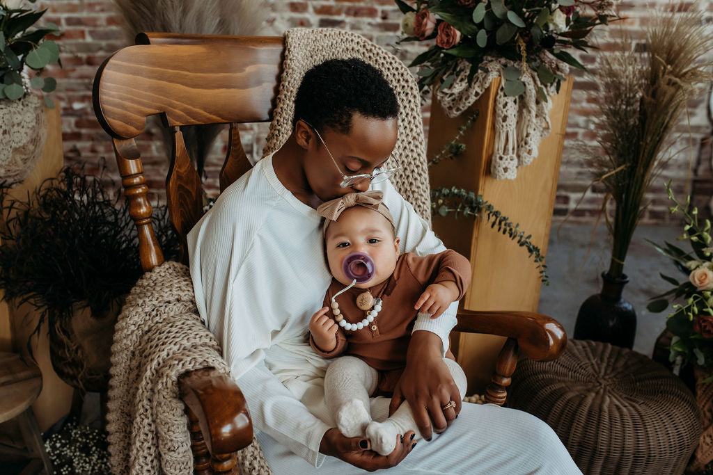 Ninni Co - Ninni Pacifier Plum 4 pack Breast-like Pacifier